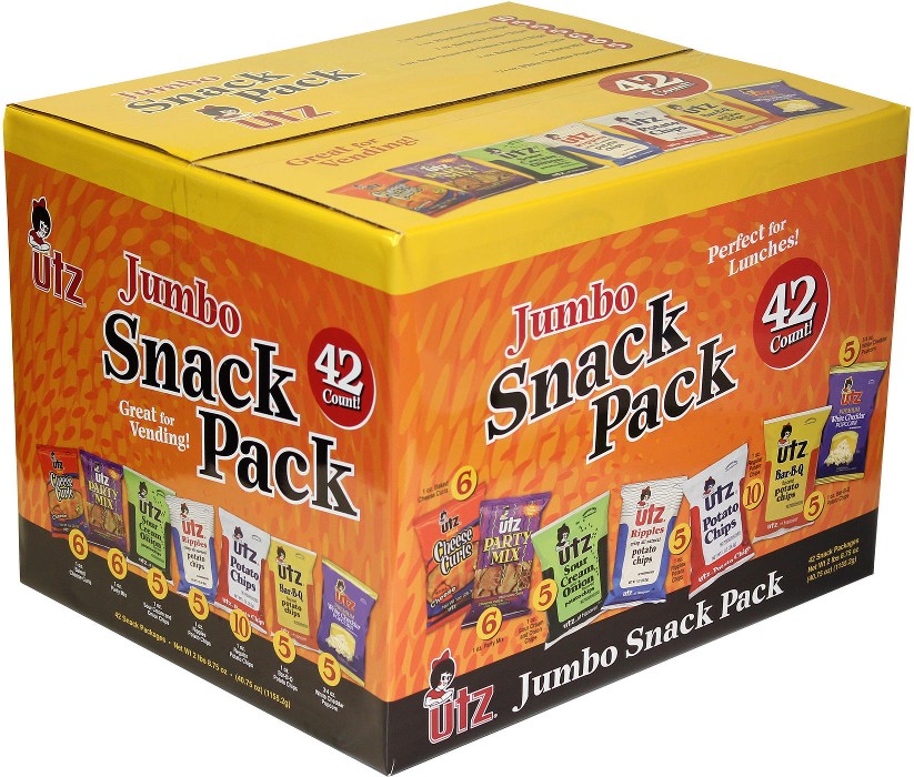 Jumbo Snack Pack, 42 ct.